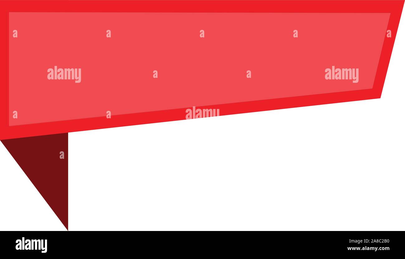 vintage banner on white background. banner ribbon vintage. red banner ...