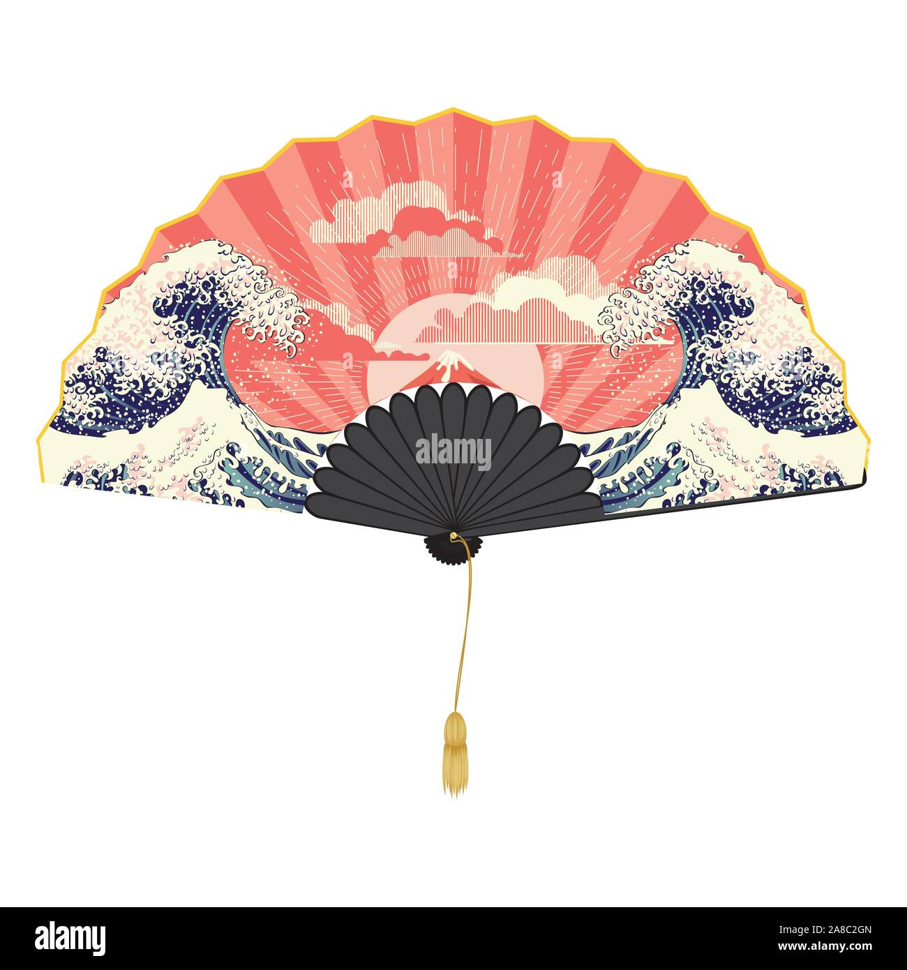 Sea fan vector pattern hi-res stock photography and images - Alamy