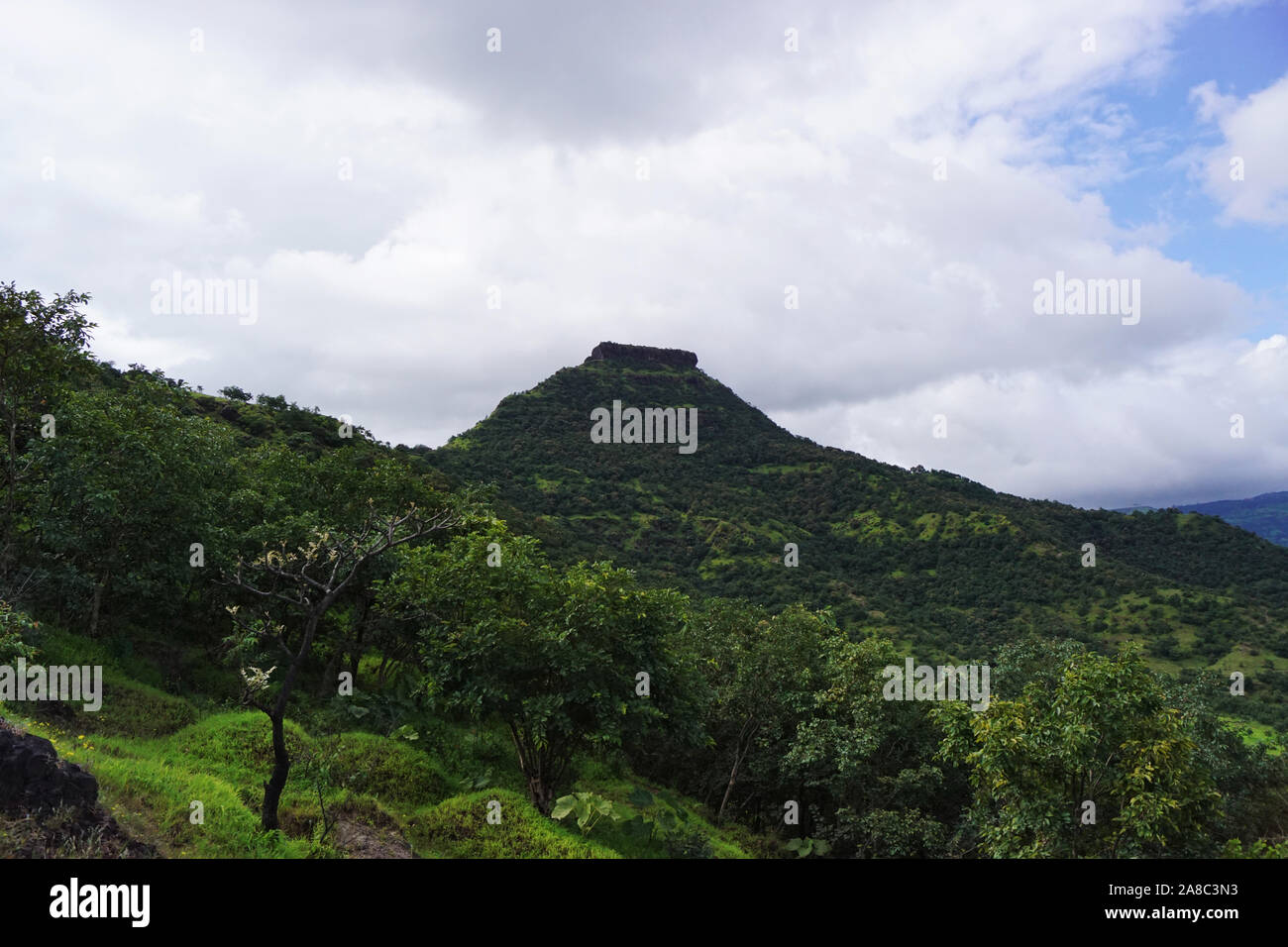 Pandavgad fort, Wai, Maharashtra, India Stock Photo - Alamy