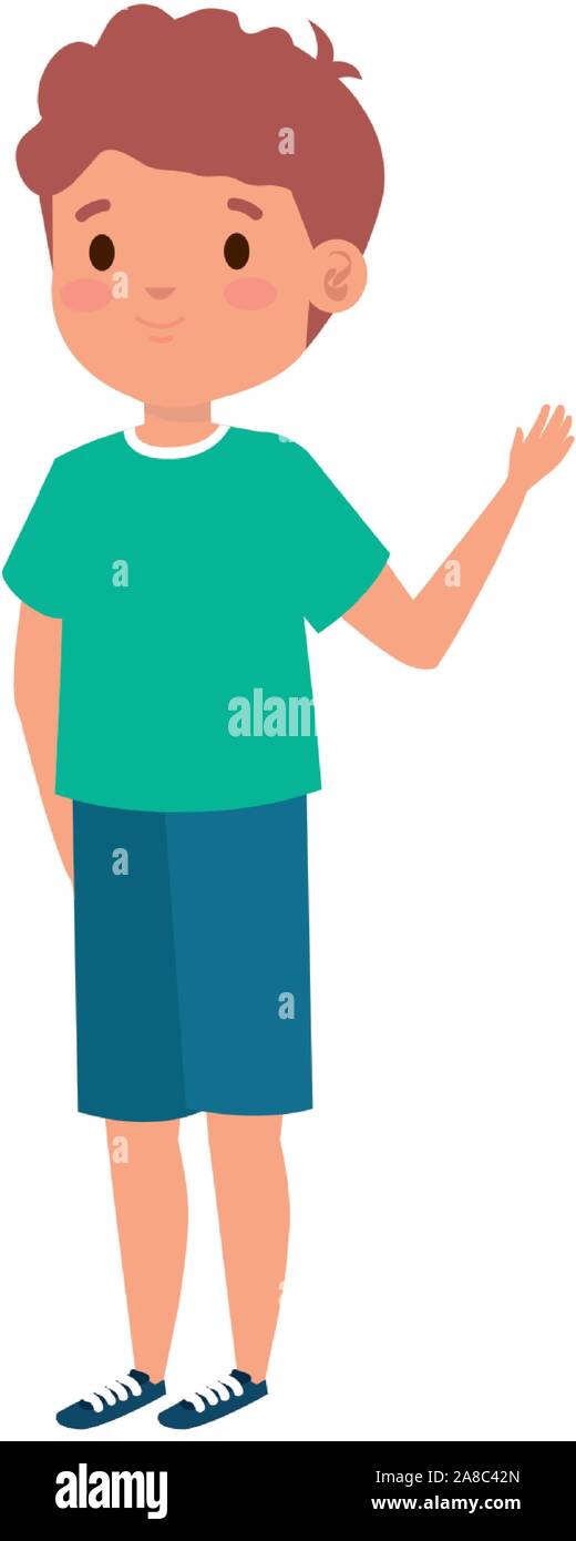 cute little boy avatar character Stock Vector Image & Art - Alamy