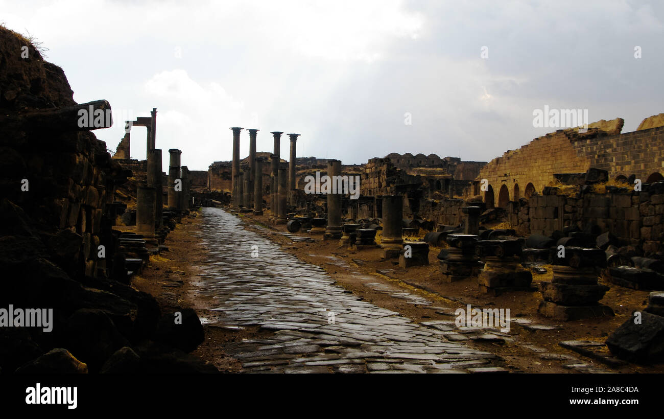 Ancient city bosra syria syrian hi-res stock photography and images - Alamy
