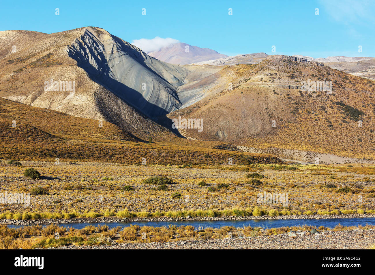 Scenic landscapes of Northern Argentina. Beautiful inspiring natural ...