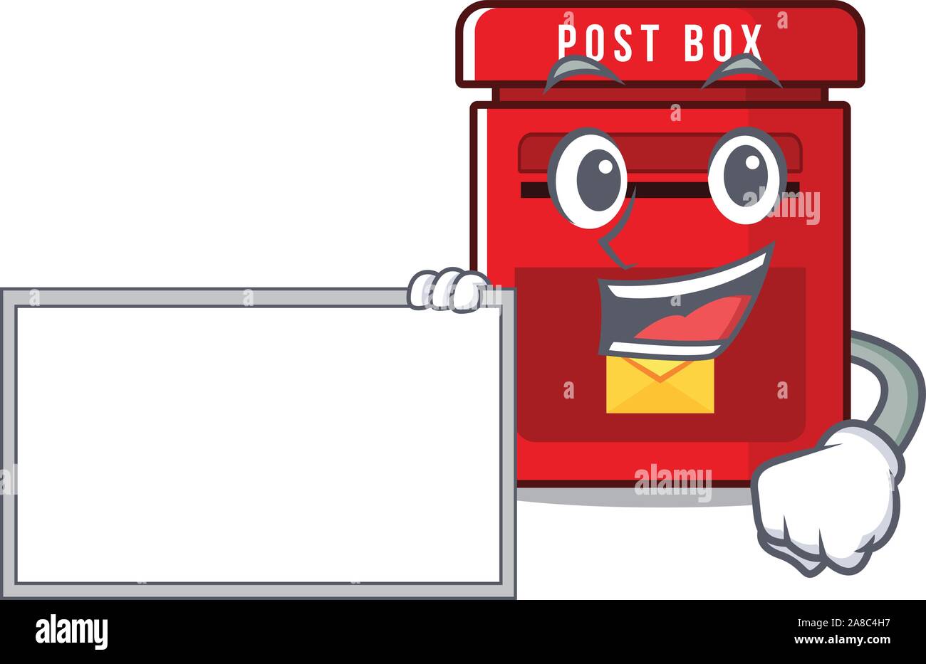 Timber postbox Stock Vector Images - Alamy