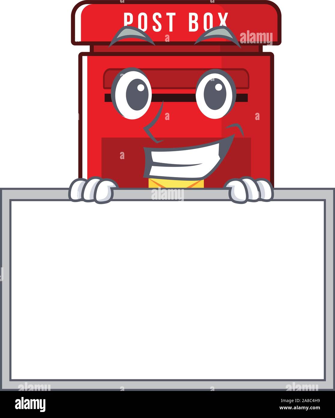 Timber postbox Stock Vector Images - Alamy