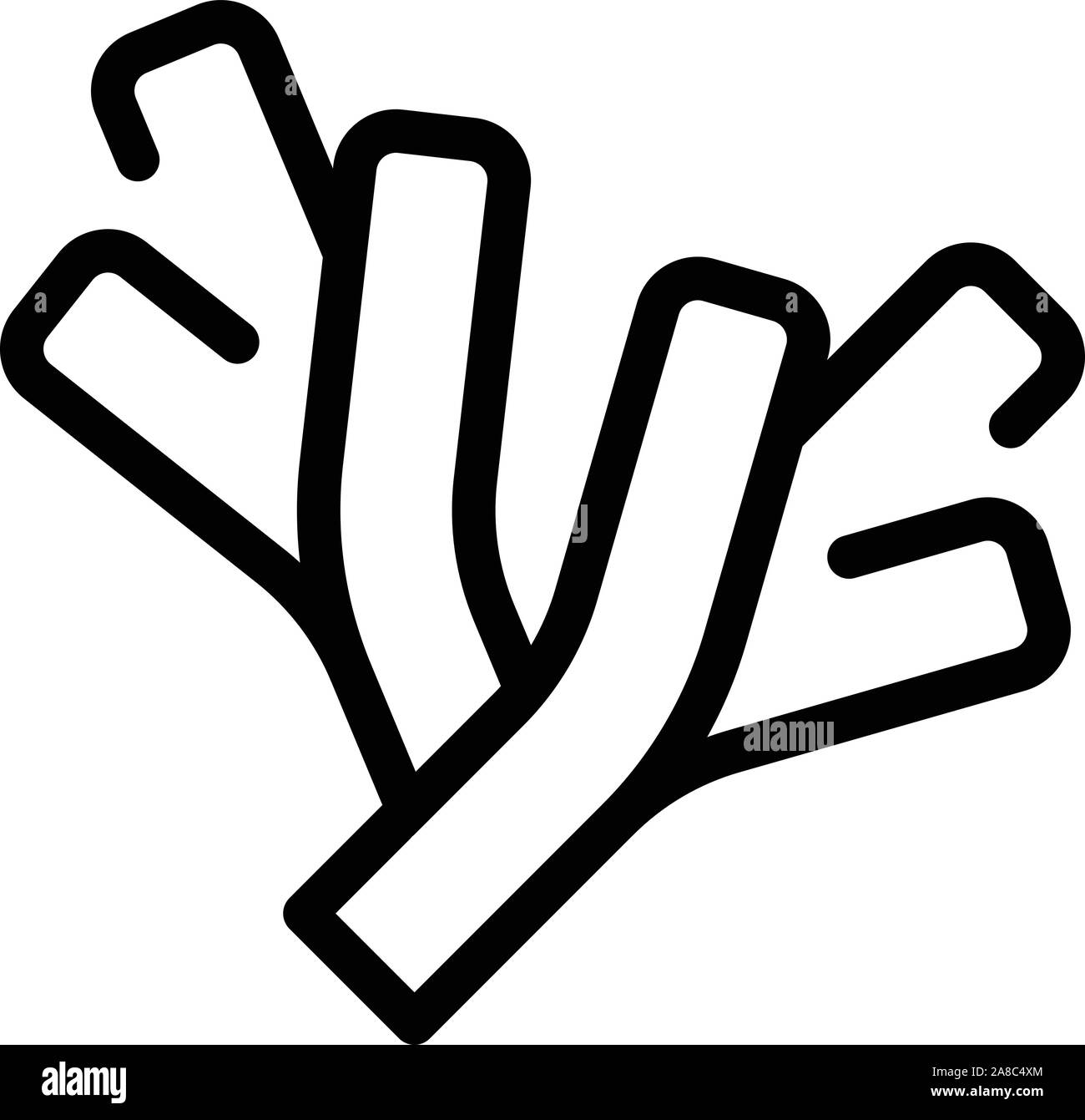 Vanilla icon, outline style Stock Vector Image & Art - Alamy