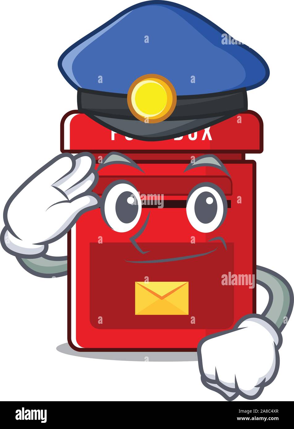 Copper mailbox Stock Vector Images - Alamy