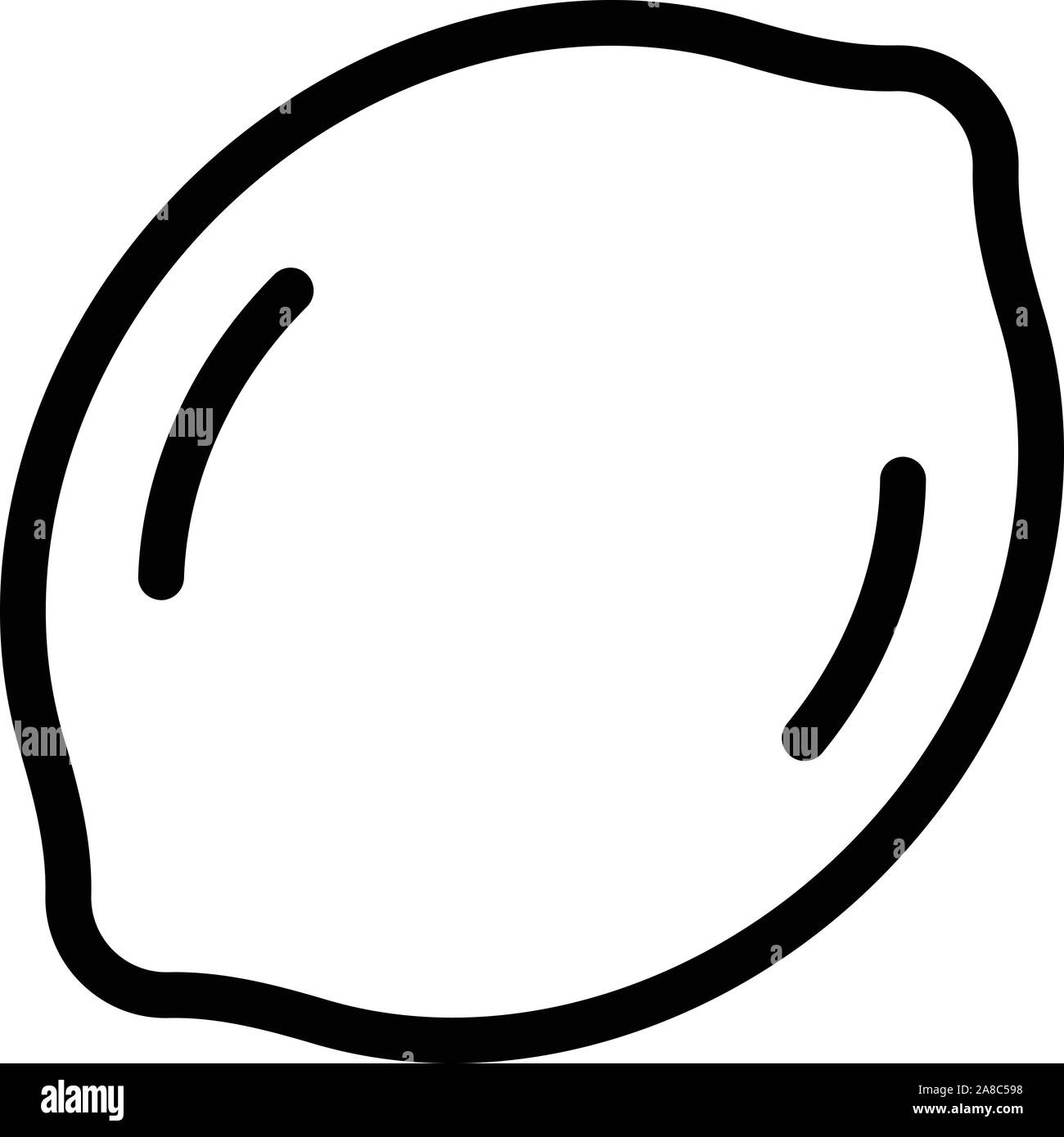 Whole lemon icon, outline style Stock Vector Image & Art - Alamy