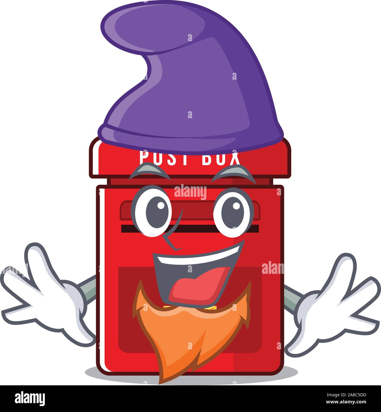 Letter box in the door Stock Vector Images - Alamy