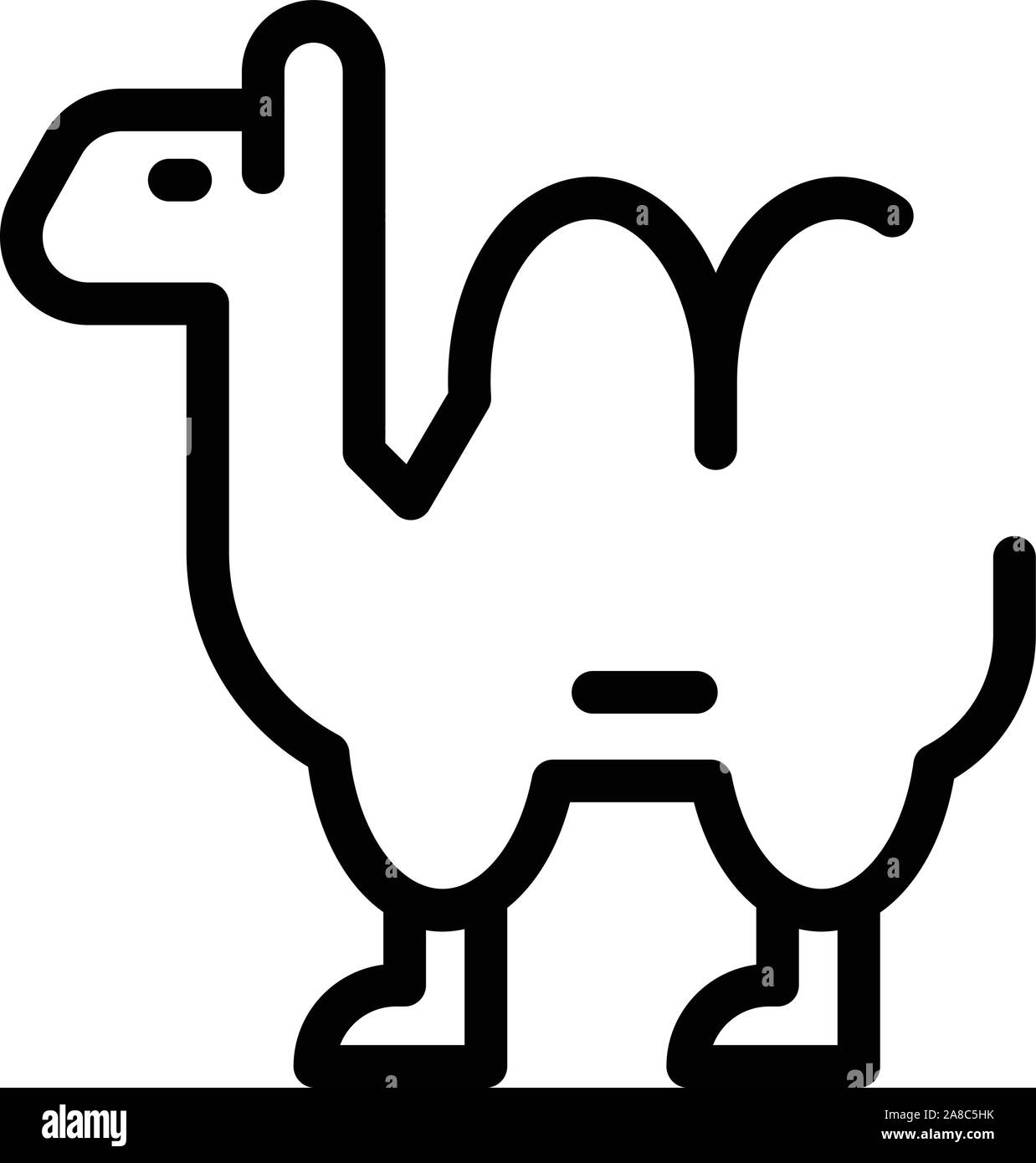 Camel icon, outline style Stock Vector Image & Art - Alamy