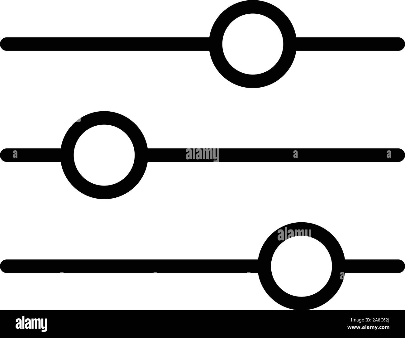 Options points icon, outline style Stock Vector Image & Art - Alamy