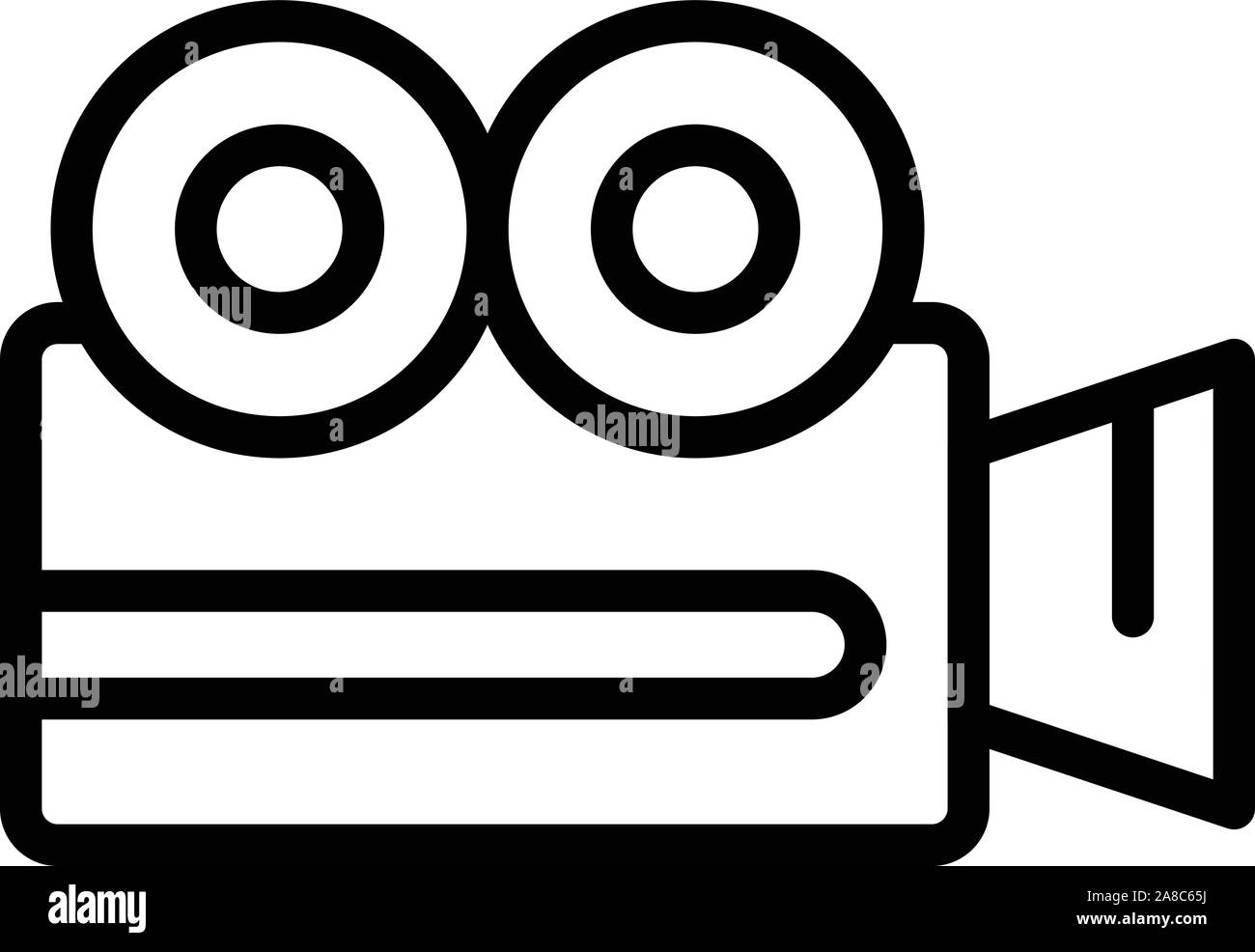 Video camera icon, outline style Stock Vector Image & Art - Alamy