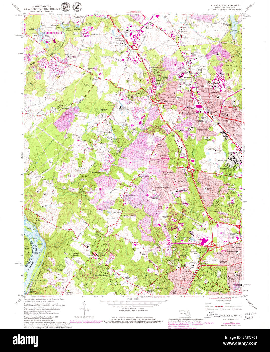 Rockville maryland map hi-res stock photography and images - Alamy