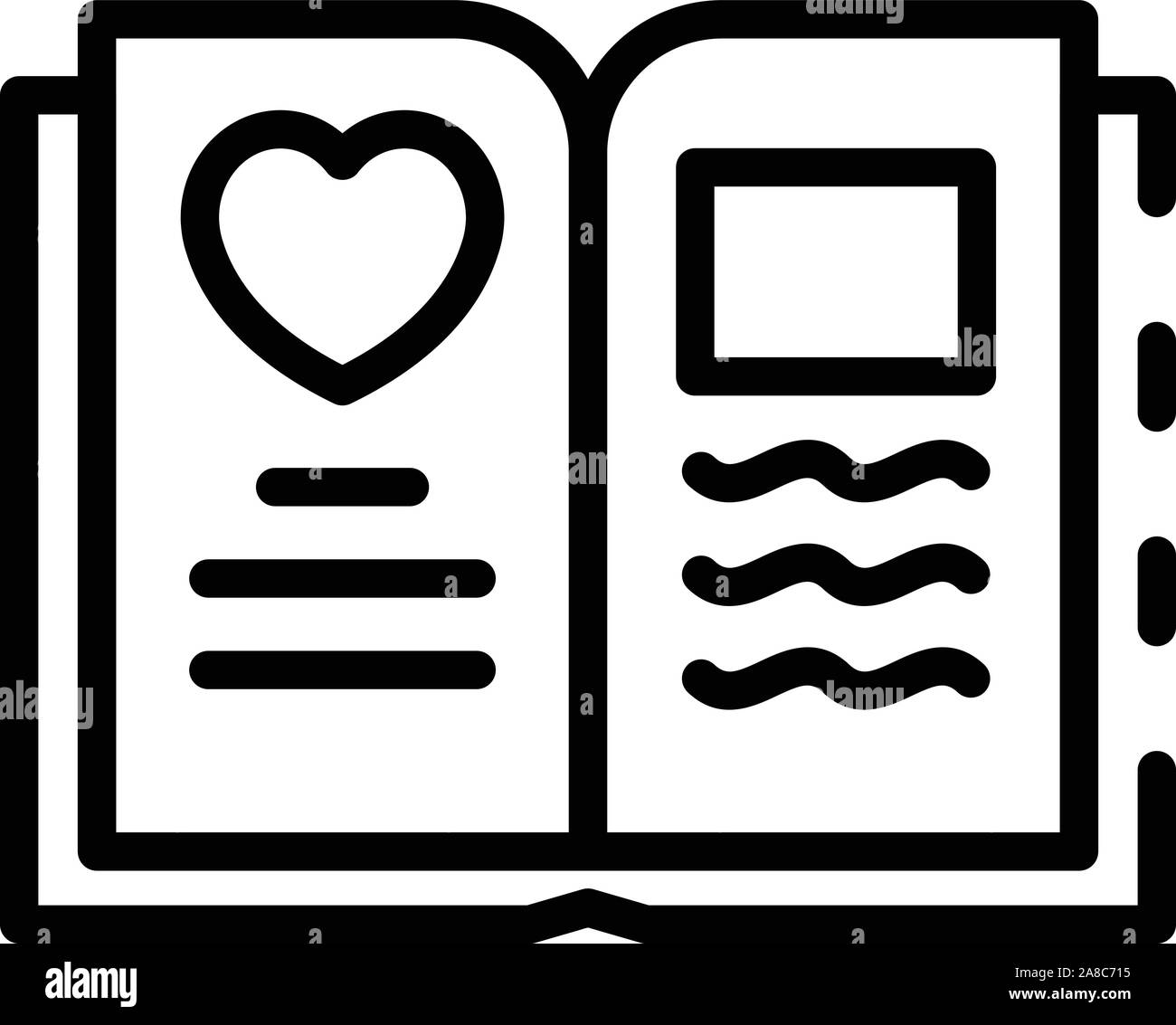 Open story book cute Black and White Stock Photos & Images - Alamy