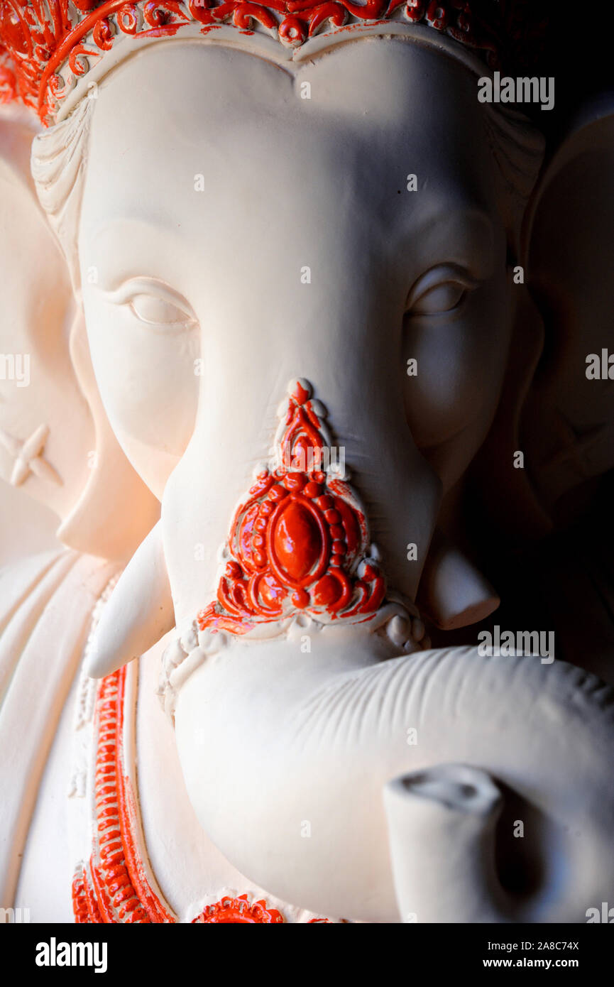 Maharashtra, Mumbai, India, Southeast Asia - Workshop for making Huge ...