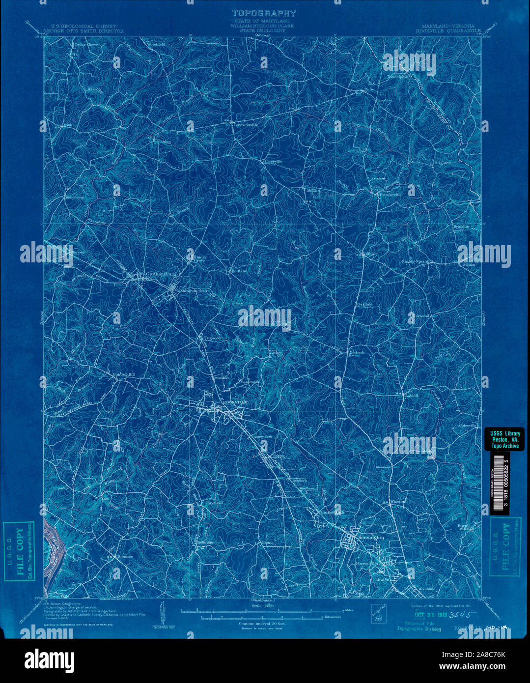 Rockville maryland map hi-res stock photography and images - Alamy