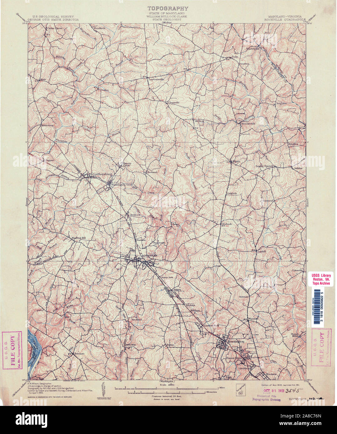 Rockville maryland map hi-res stock photography and images - Alamy