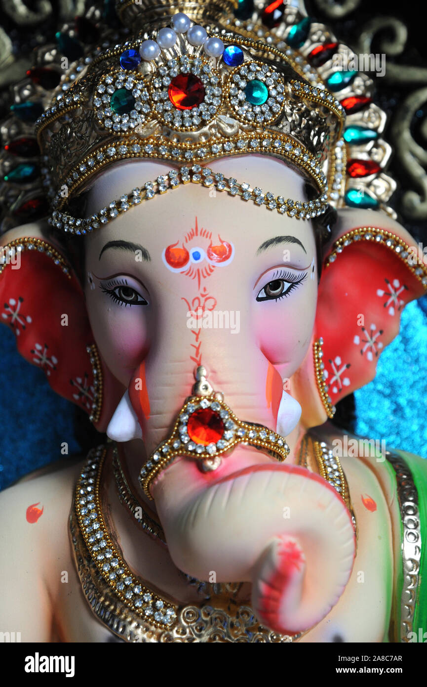 Maharashtra, Mumbai, India, Southeast Asia - Workshop for making Huge ...