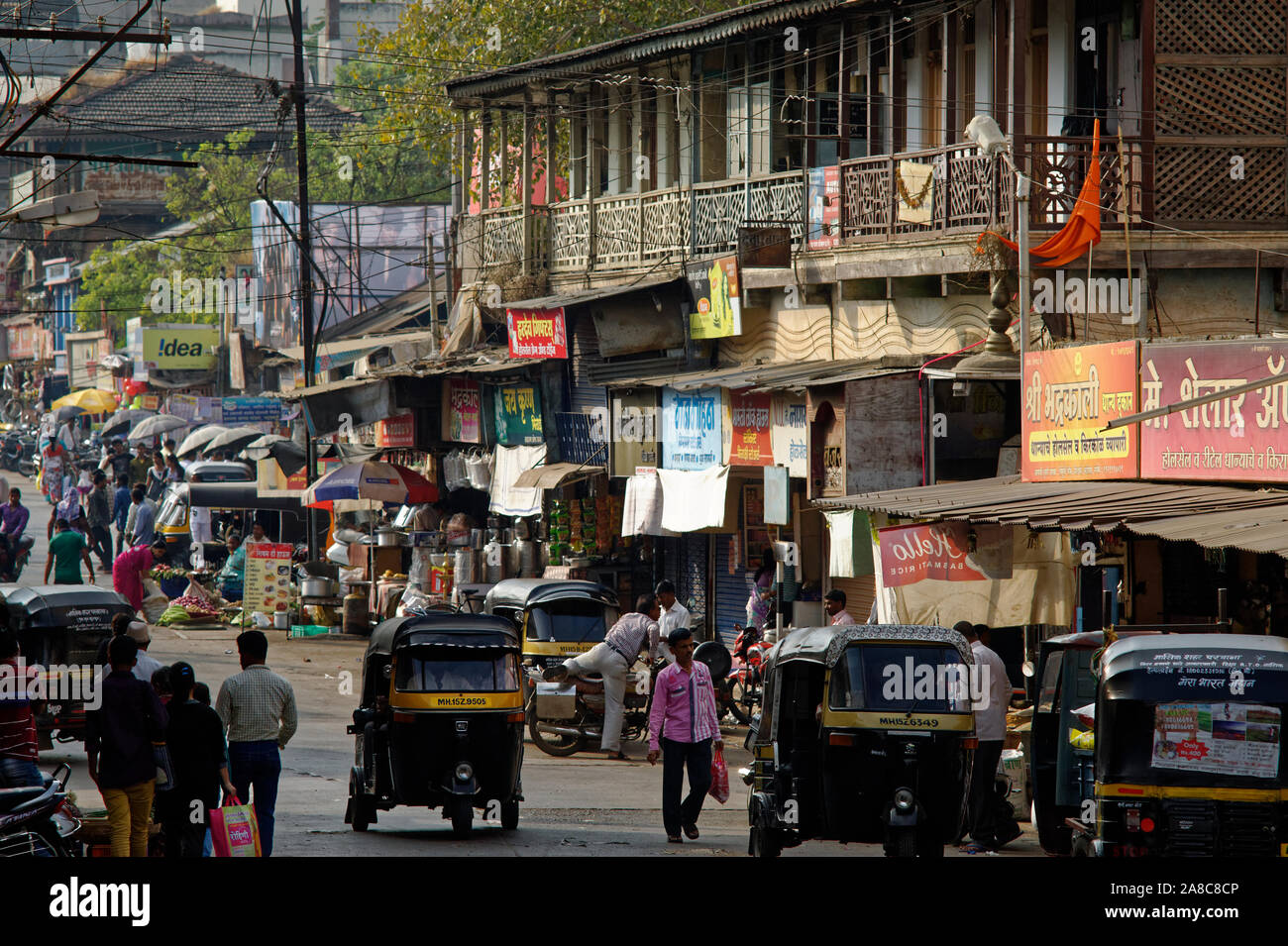 Old architectural buildings in a market square Stock Photo - Alamy