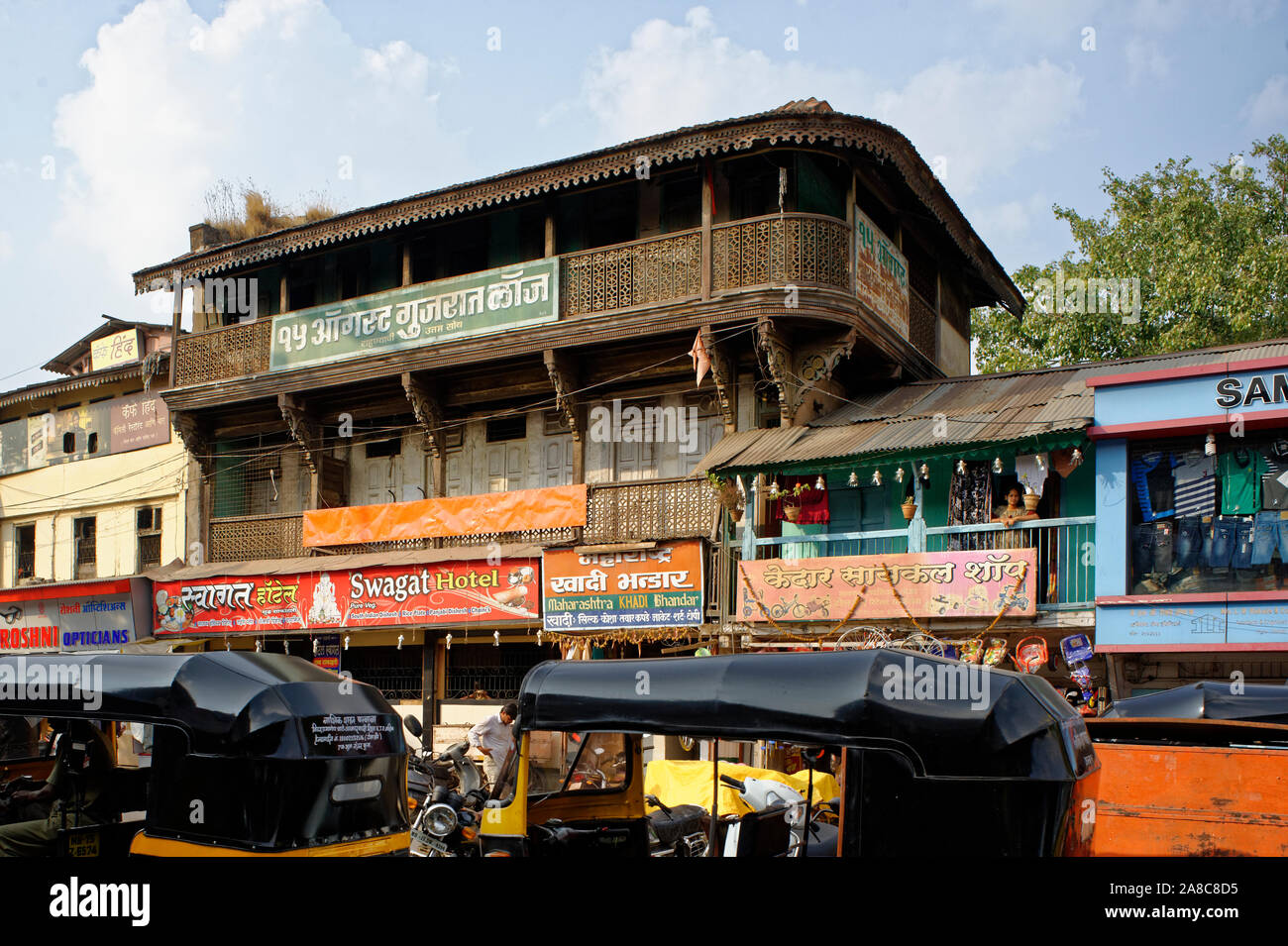 Old architectural buildings in a market square Stock Photo - Alamy