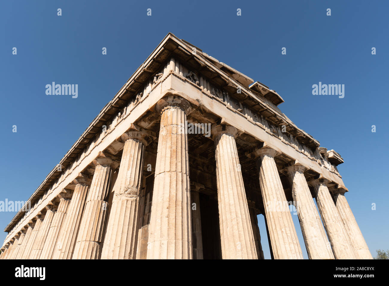 Temple of Hephaestus in Athens, built in 445 B.C Stock Photo - Alamy