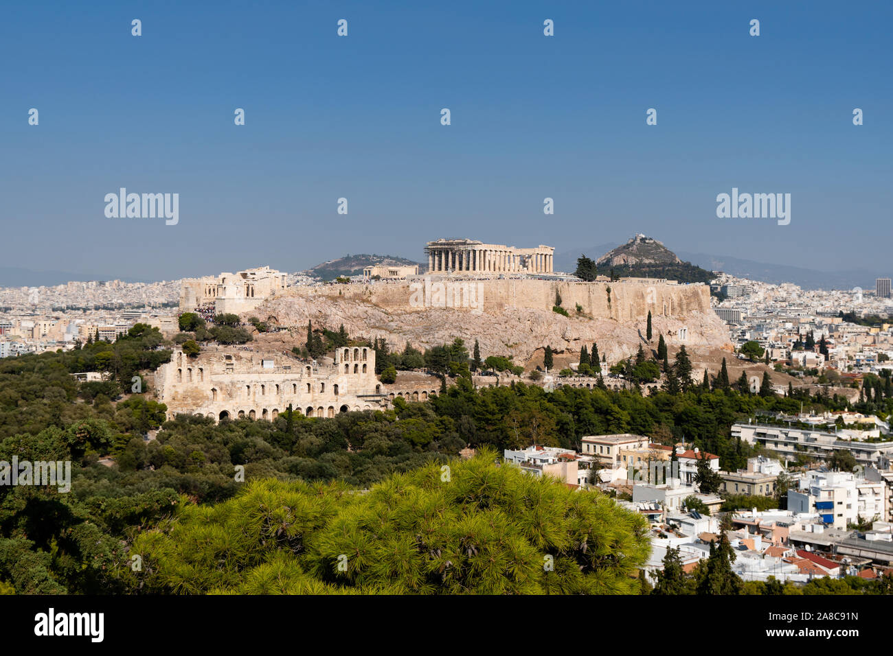 Excavations roman acropolis monument hi-res stock photography and ...