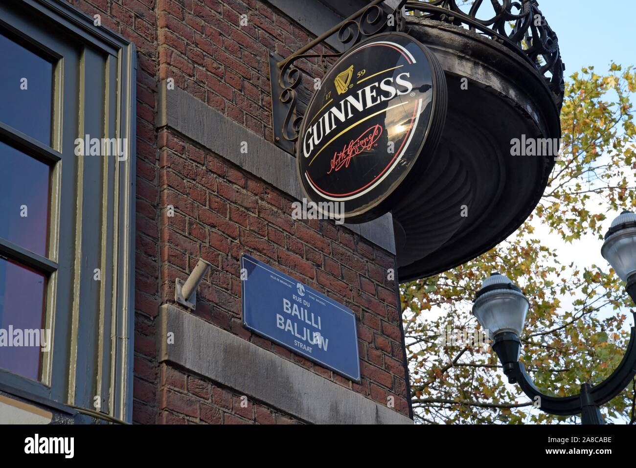 The Irish theme pub Michael Collins Bar in Rue du Bailli Brussels ...