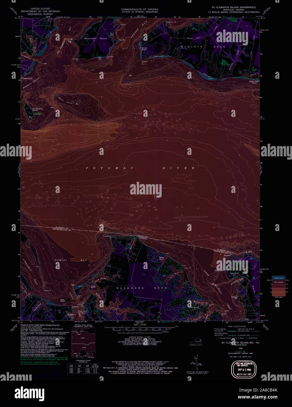 St. clement's island maryland hi-res stock photography and images - Alamy