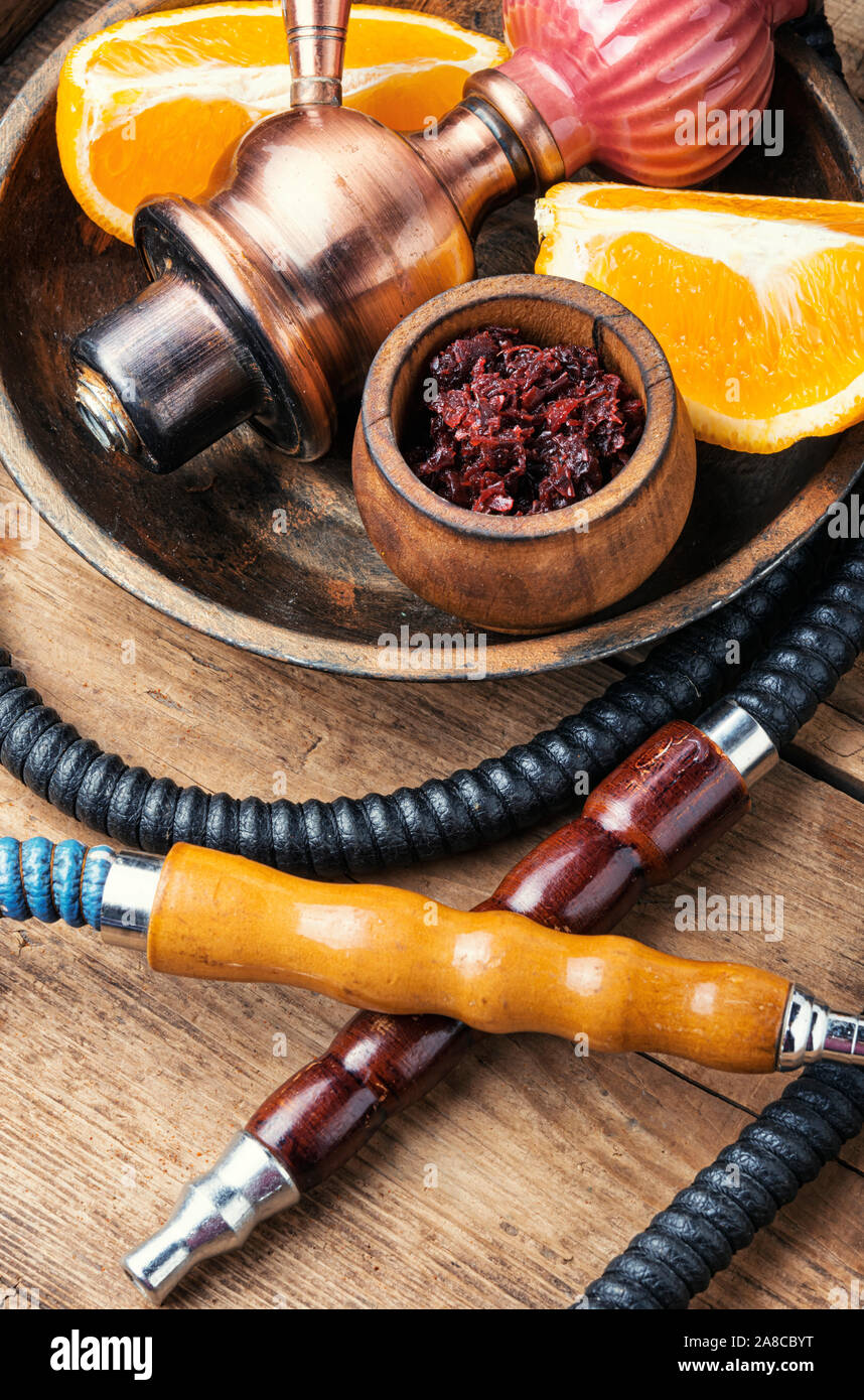 Hookah tobacco with the taste of orange.Tobacco with the aroma of ...