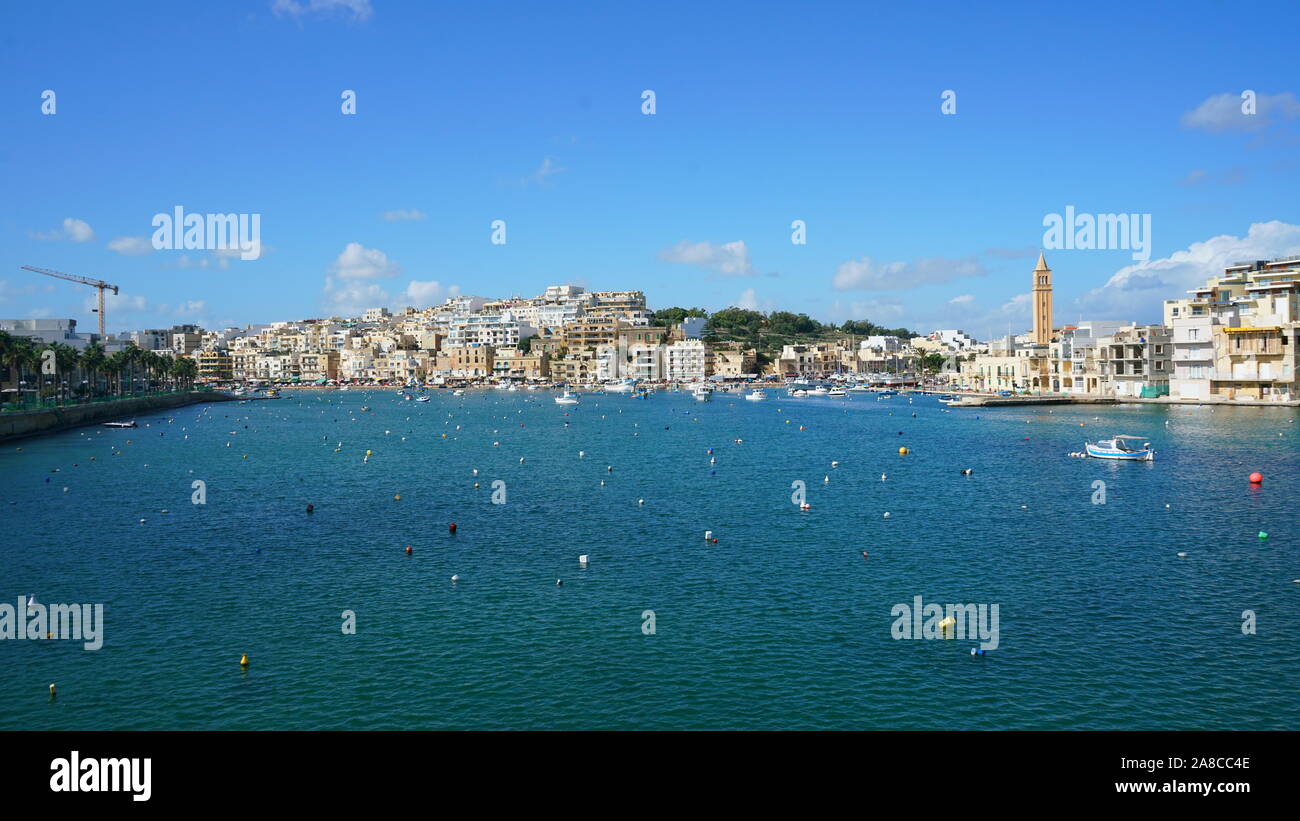 Marsascala bay, porto marsascala, malta Stock Photo - Alamy
