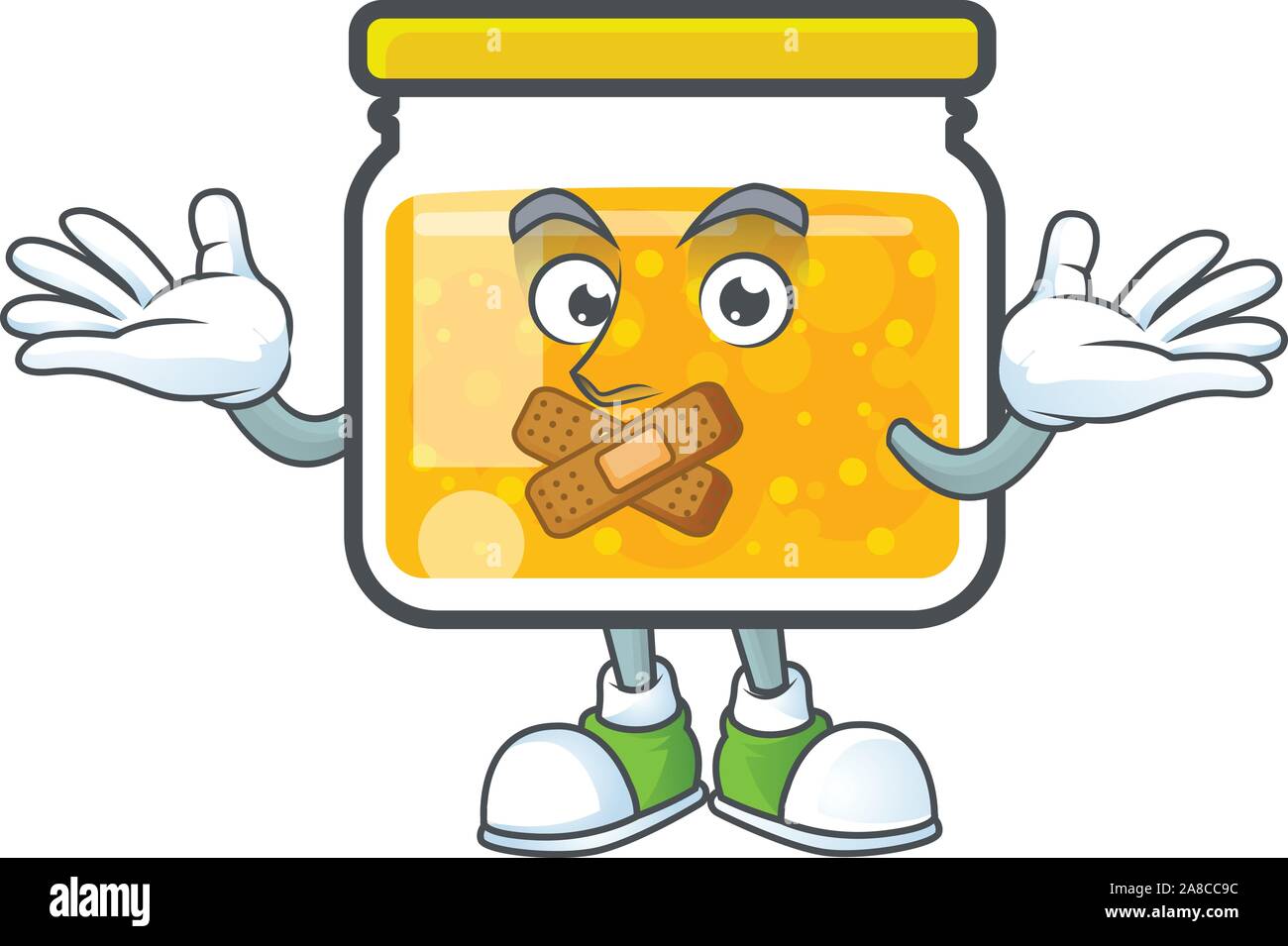 Mixed with honey Stock Vector Images - Alamy