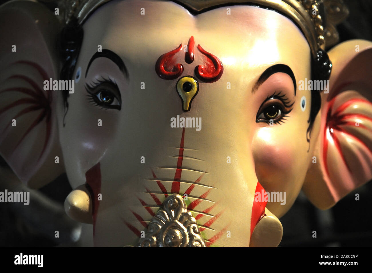 Maharashtra, Mumbai, India, Southeast Asia - Workshop for making Huge ...