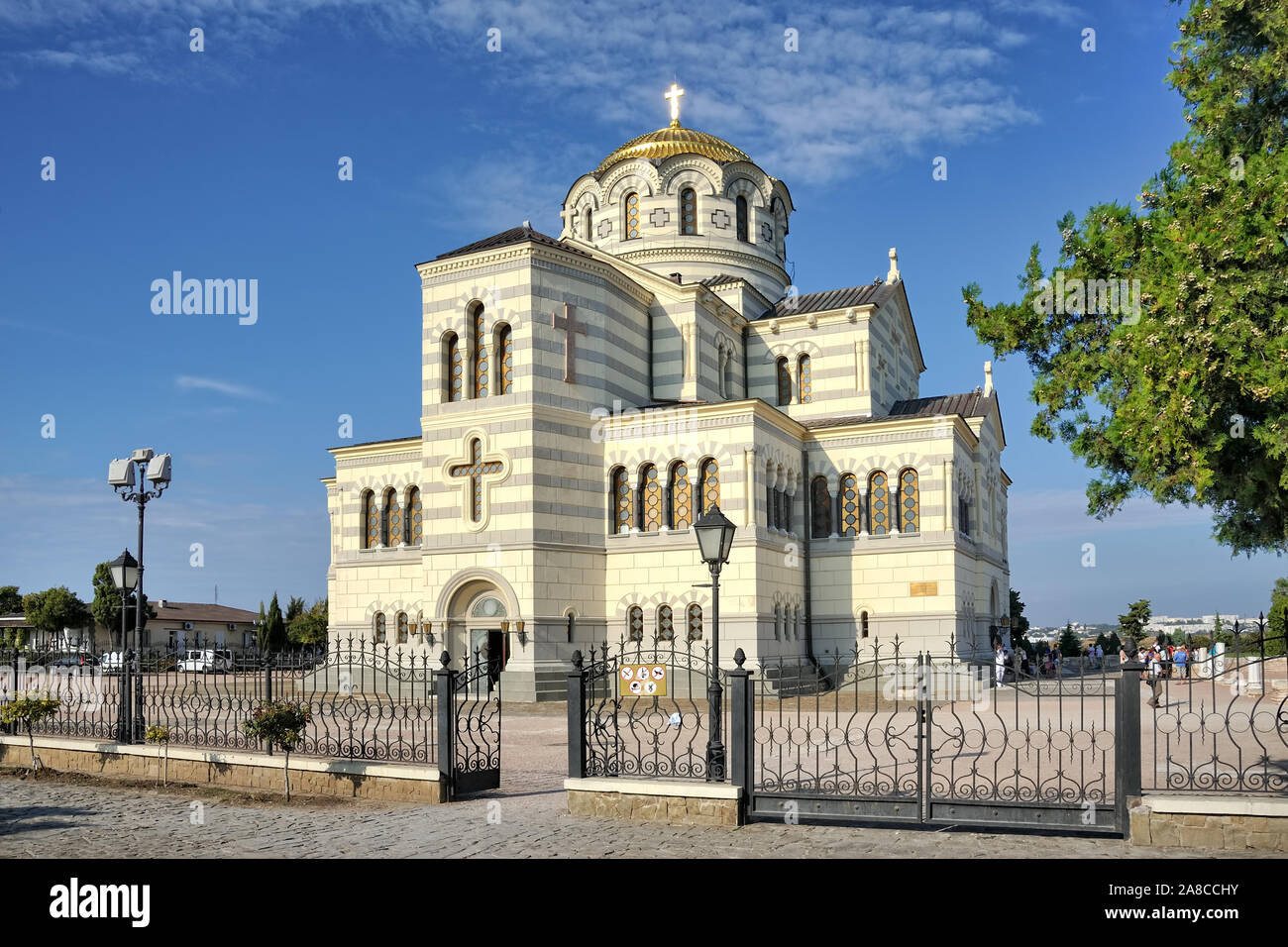St. Vladimir Cathedral in Tauric Chersonesos Stock Photo - Alamy