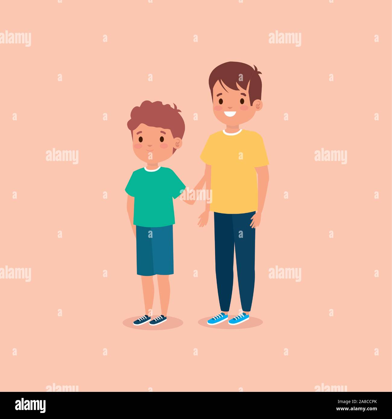 cute little children avatar character Stock Vector Image & Art - Alamy