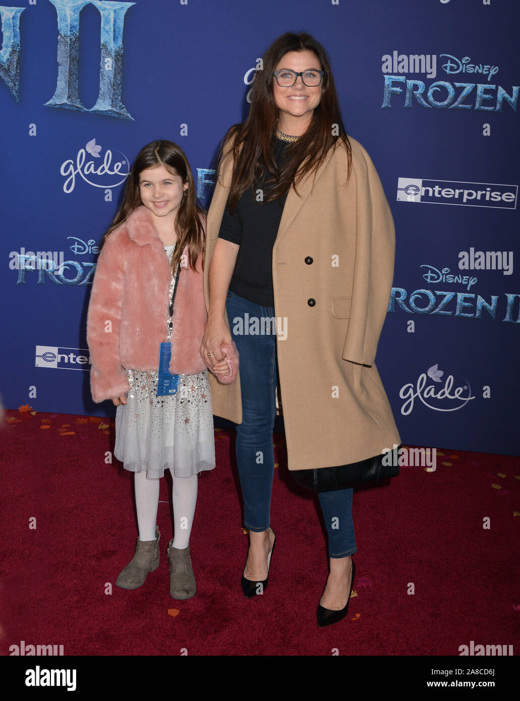 Los Angeles, USA. 07th Nov, 2019. Tiffani Thiessen, Harper Renn Smith ...