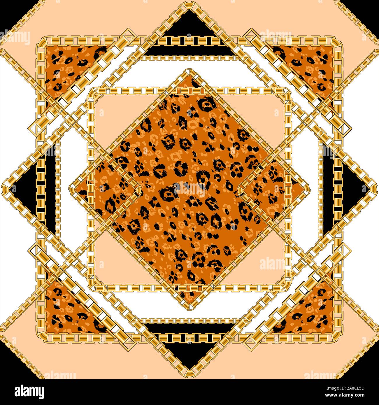 Trendy repeating geometry composition pattern Stock Vector Image & Art ...