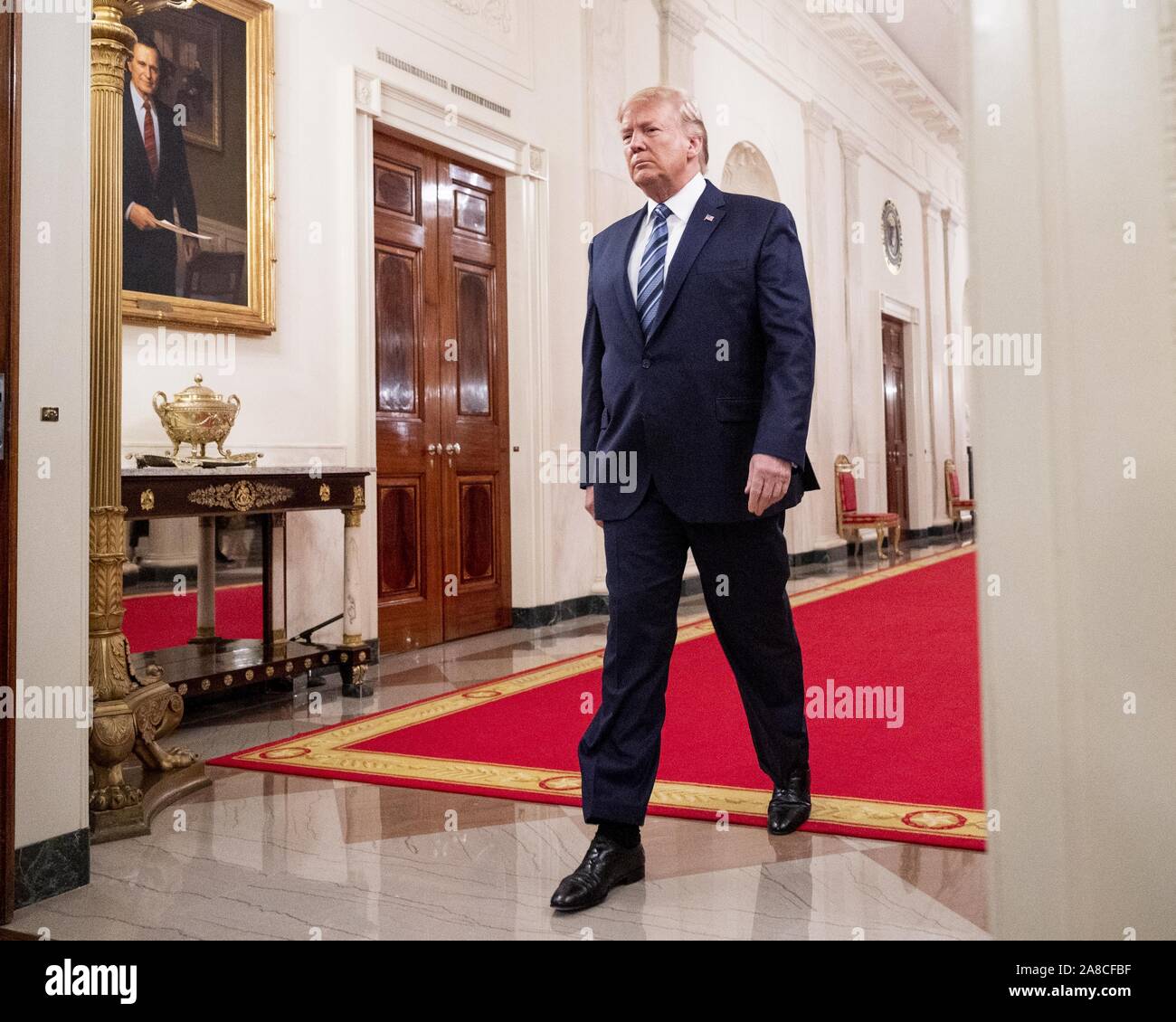 Washington, District of Columbia, USA. 7th Nov, 2019. President Donald ...