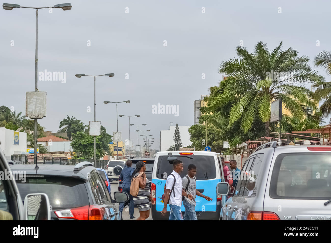 Traffic in luanda angola hi-res stock photography and images - Alamy