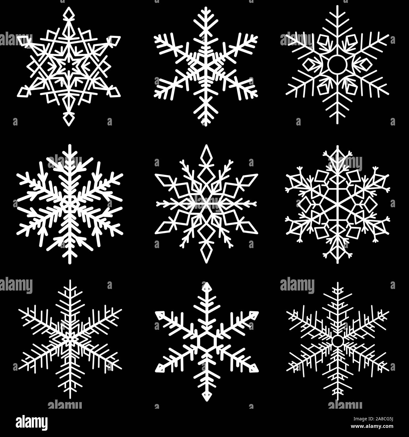 Snowflakes Vector