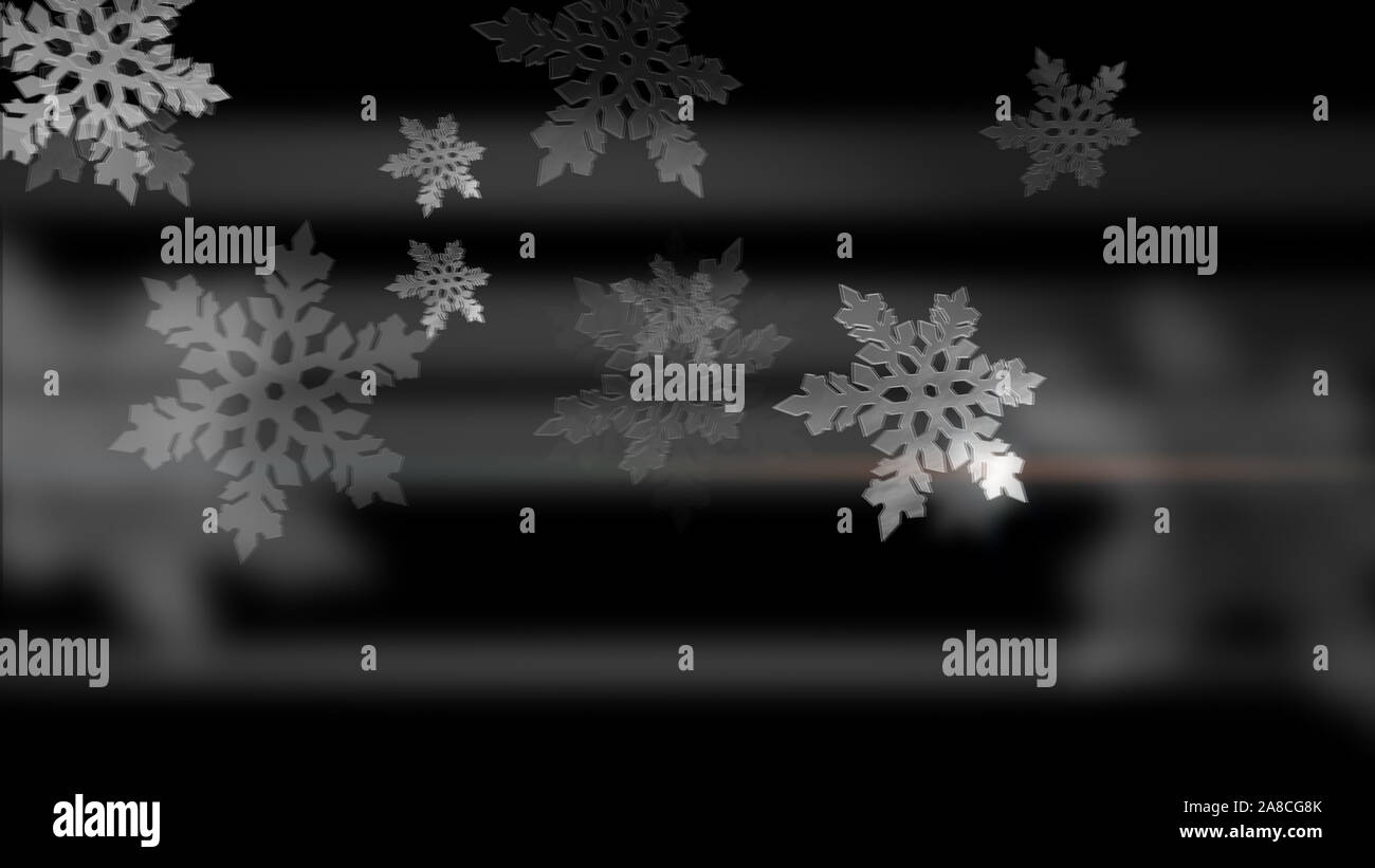 Animation christmas background winter forest hi-res stock photography ...