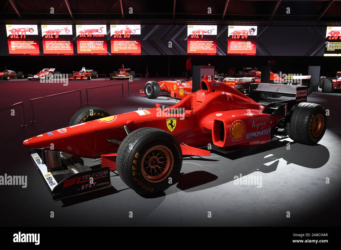 Mugello Circuit, 25 October 2019: Ferrari F1 model F310 year 1996 ex ...