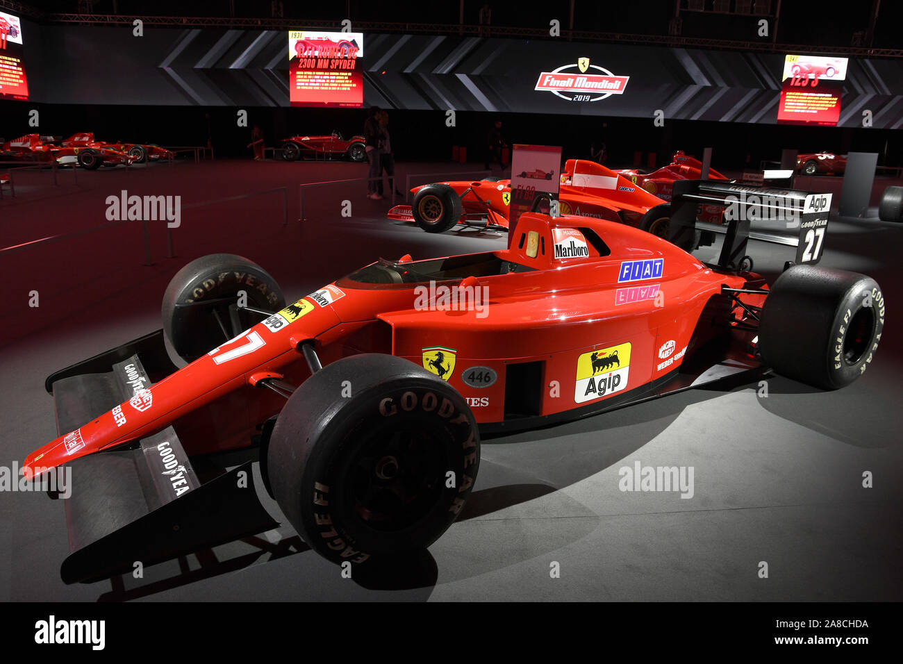 Mugello Circuit, 25 October 2019: F1 Ferrari F189 year 1989 ex Nigel ...