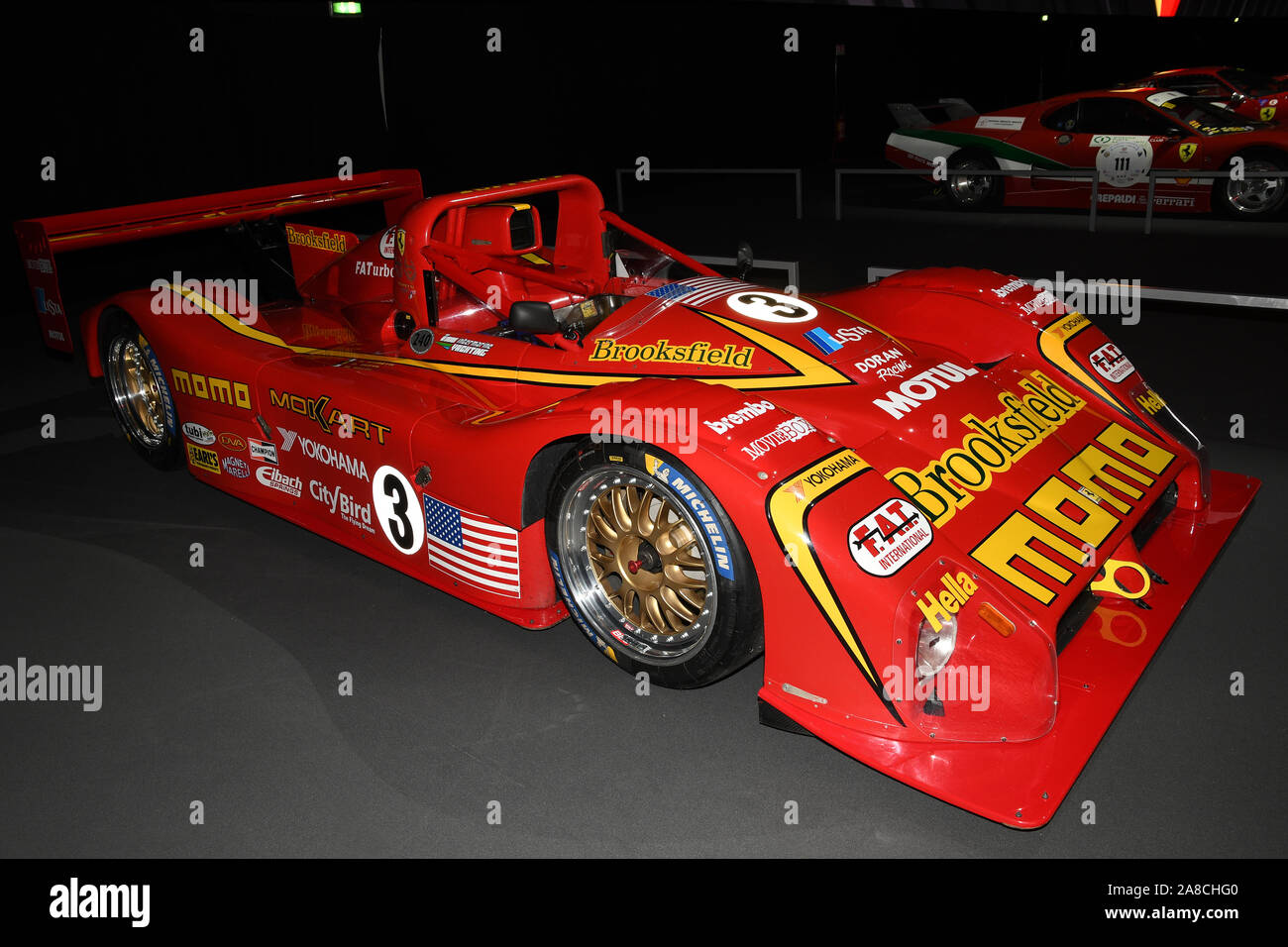 Mugello Circuit, 25 October 2019: Prototype Ferrari 333 SP year 1998 ex ...