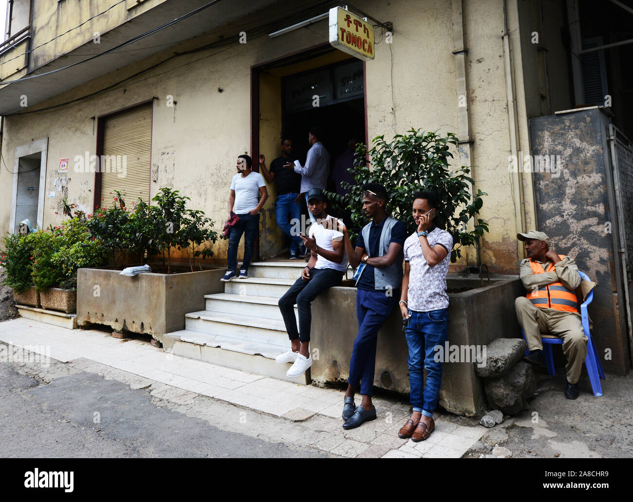 Addis ababa coffee cafe hi-res stock photography and images - Alamy