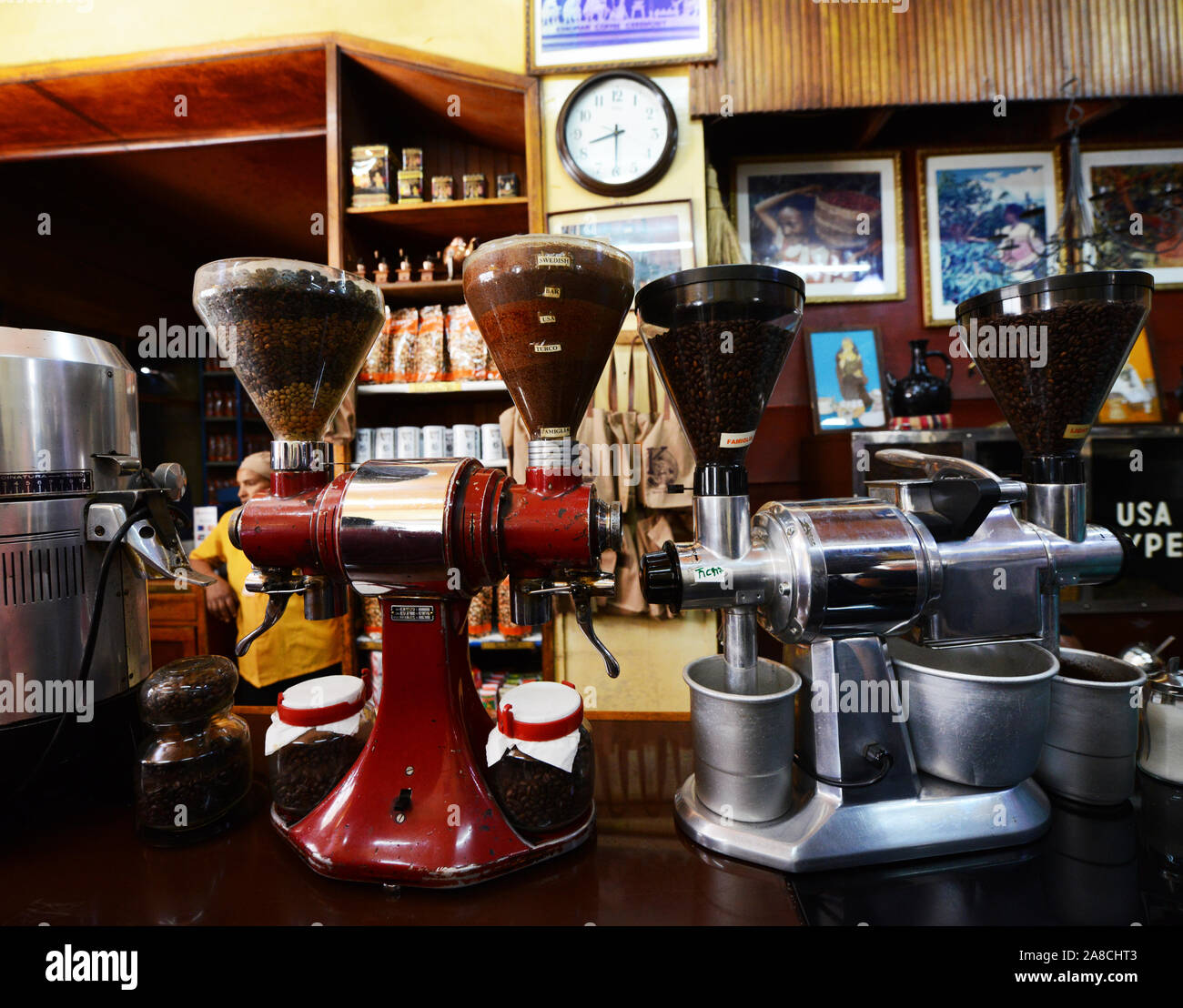 Addis ababa coffee cafe hi-res stock photography and images - Alamy