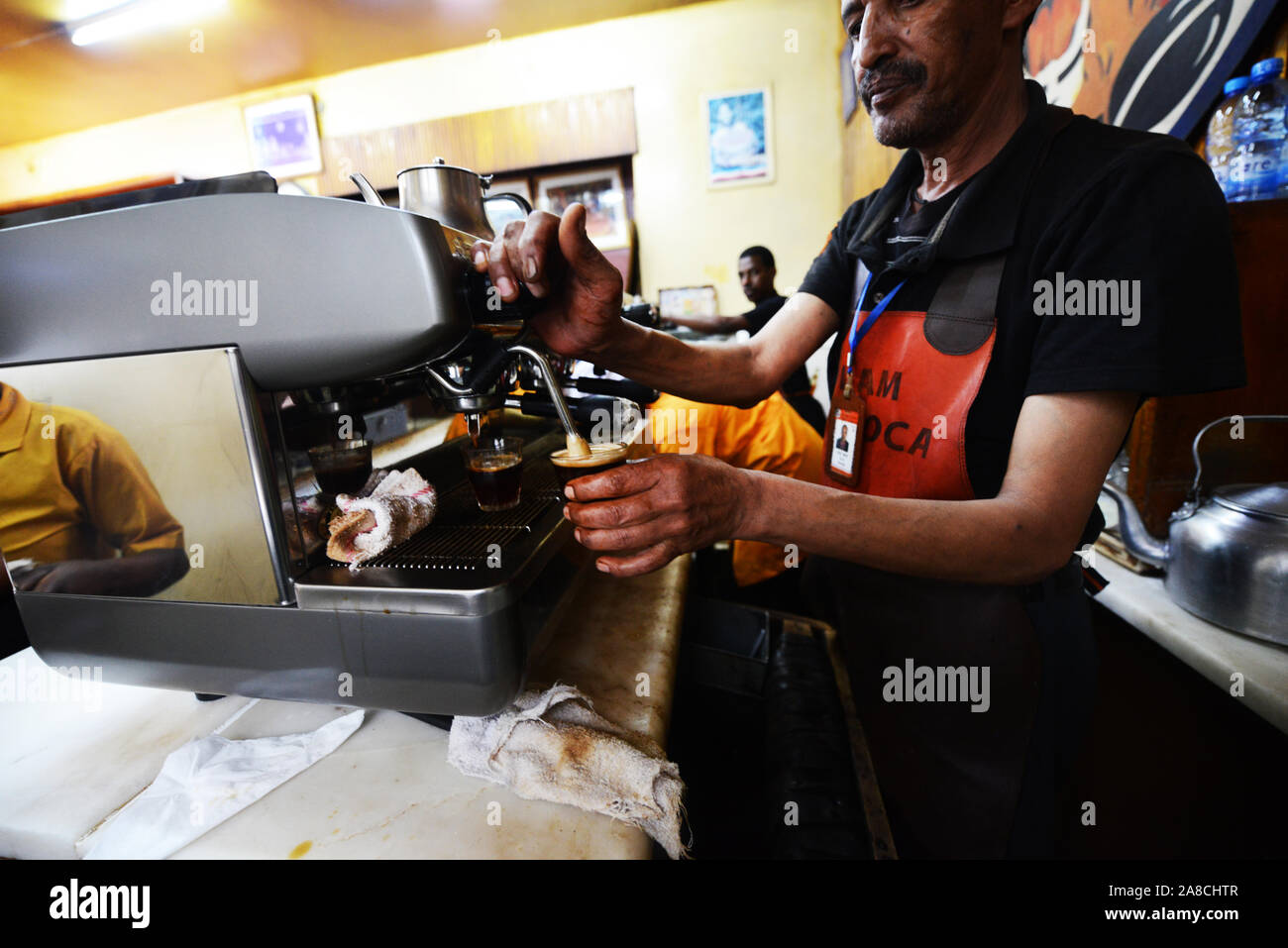 Addis ababa coffee cafe hi-res stock photography and images - Alamy