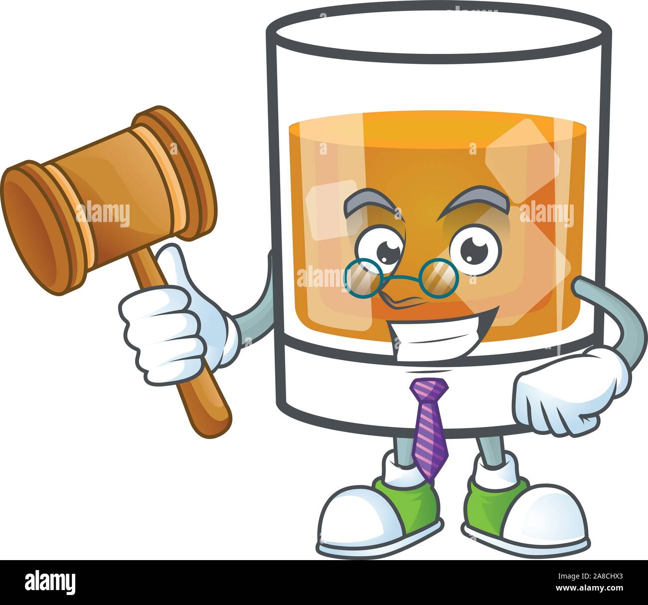 Beverage cold whiskey cartoon hi-res stock photography and images - Alamy
