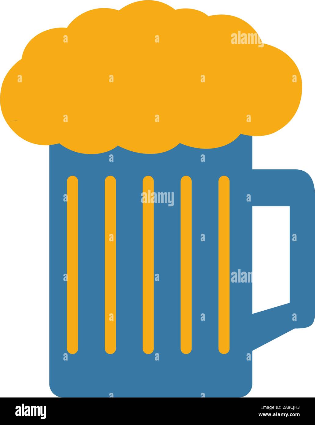 Beer icon. Flat creative element from bar and restaurant icons ...