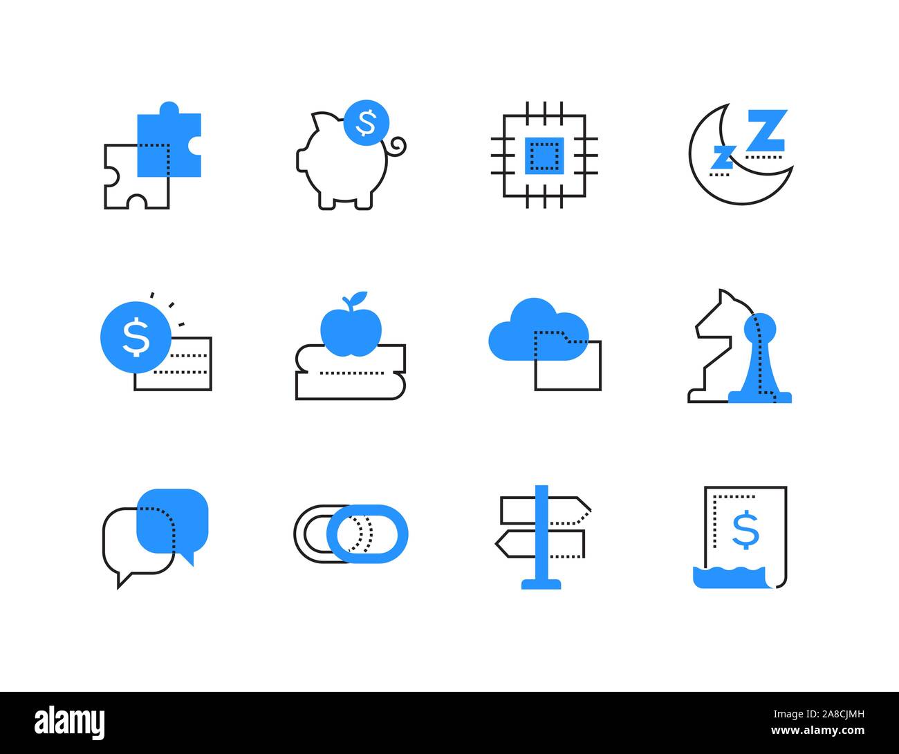 Banking chat Stock Vector Images - Alamy