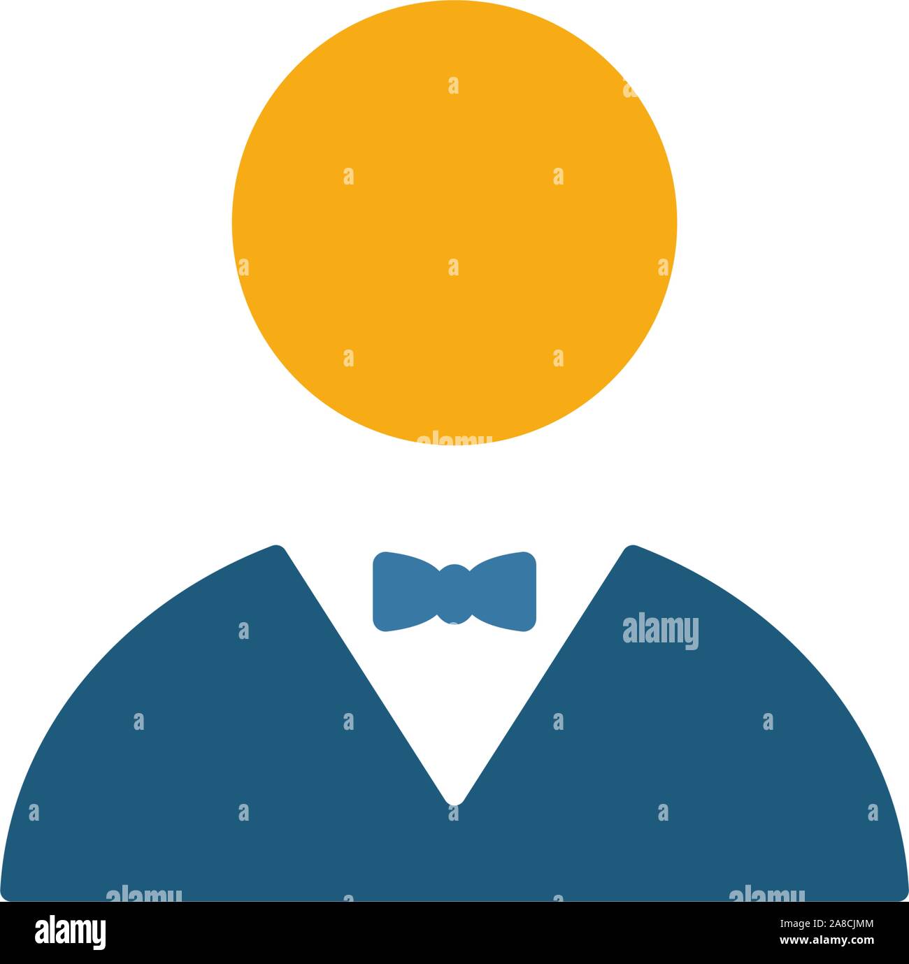 Bartender icon. Flat creative element from bar and restaurant icons ...