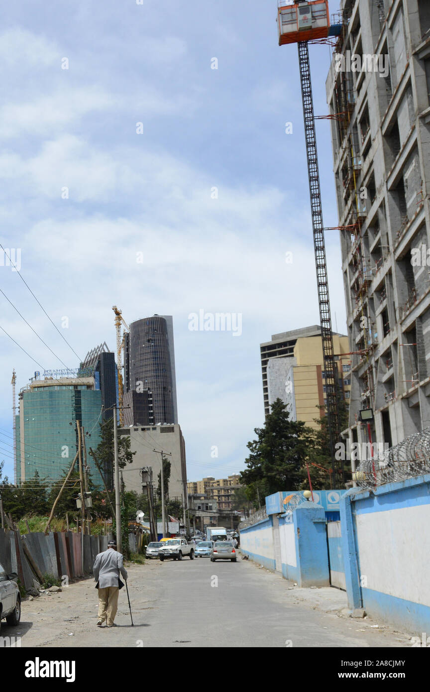 New tall buildings constructed by Chinese companies in Addis Ababa ...